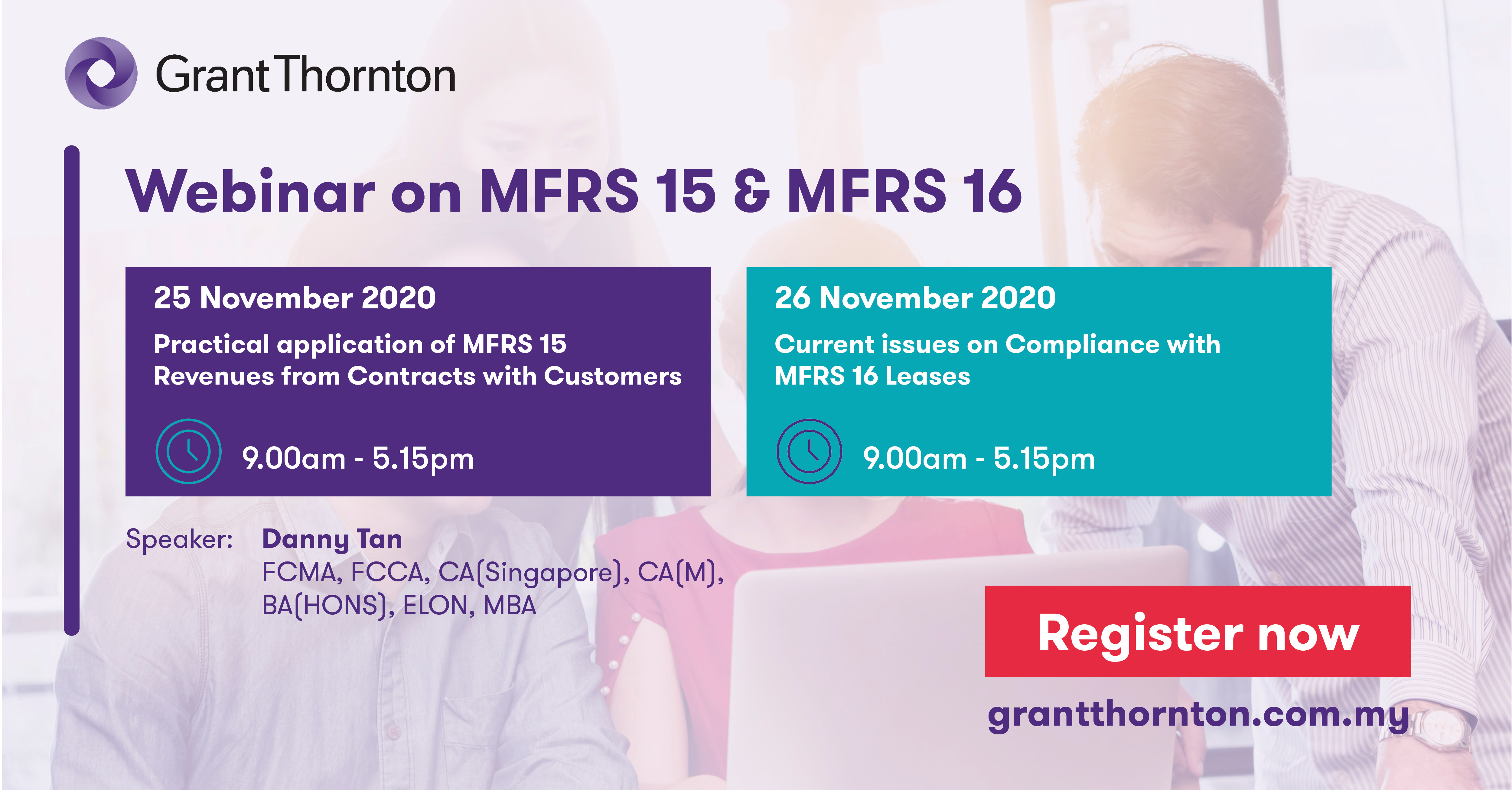 Webinar on MFRS 15 & MFRS 16 | Grant Thornton Malaysia